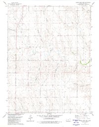 Hi-Res Interactive Map of Harris Draw West, Wallace County, KS in 1979 | Pastmaps